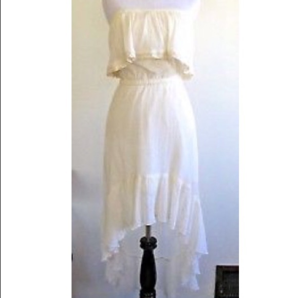Jessica Simpson | Dresses | Gauzy Off Shoulder High Low Dress | Poshmark